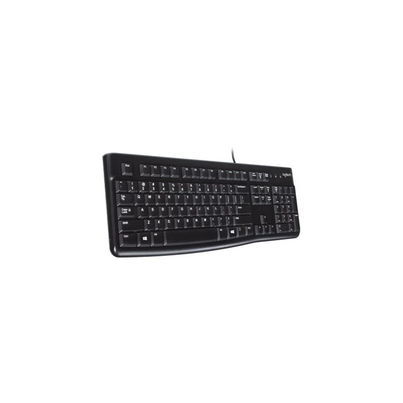 Logitech K120 Teclado con Cable USB Negro - TrendingPC
